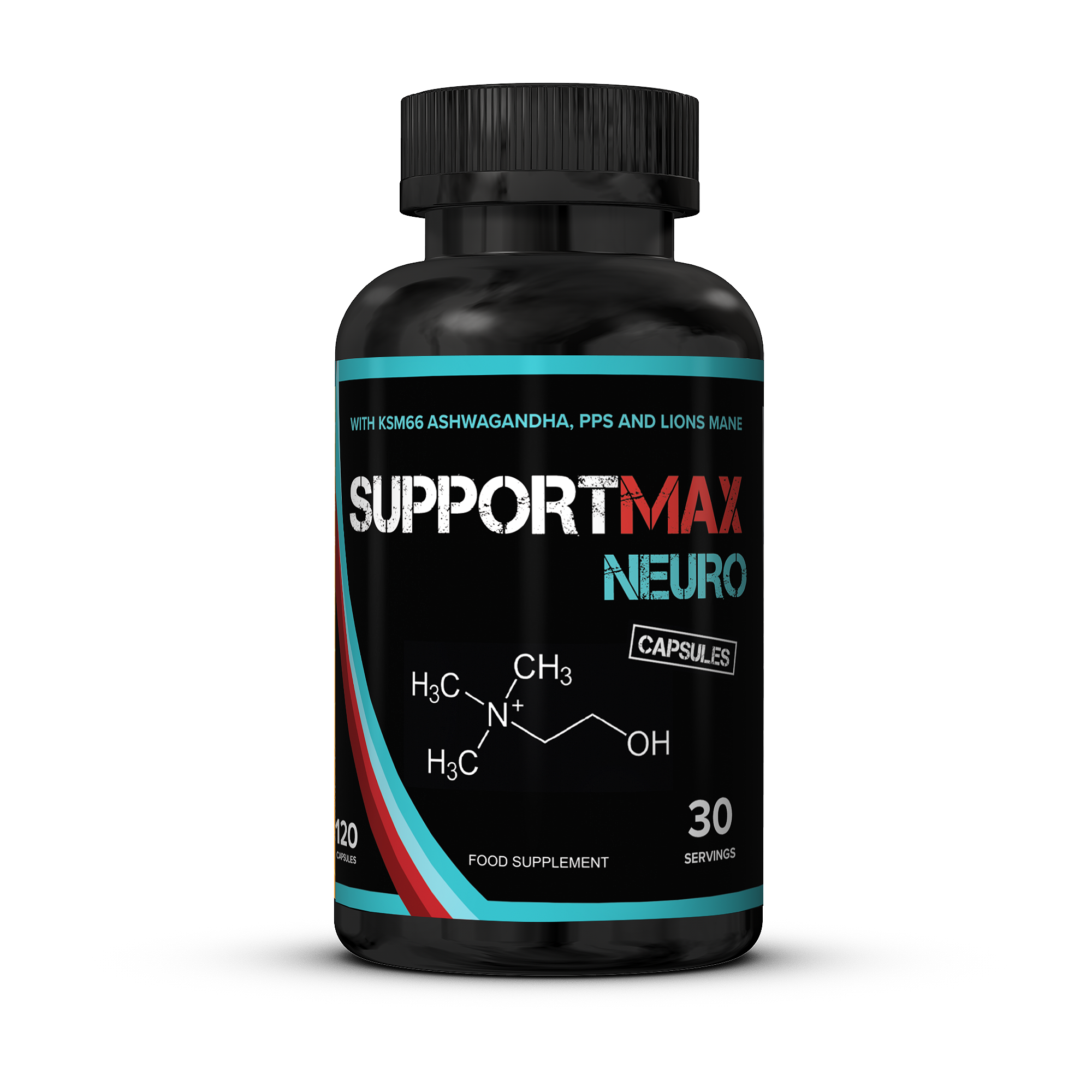 SupportMAX Neuro Capsules - 30 servings – Strom Sports Nutrition