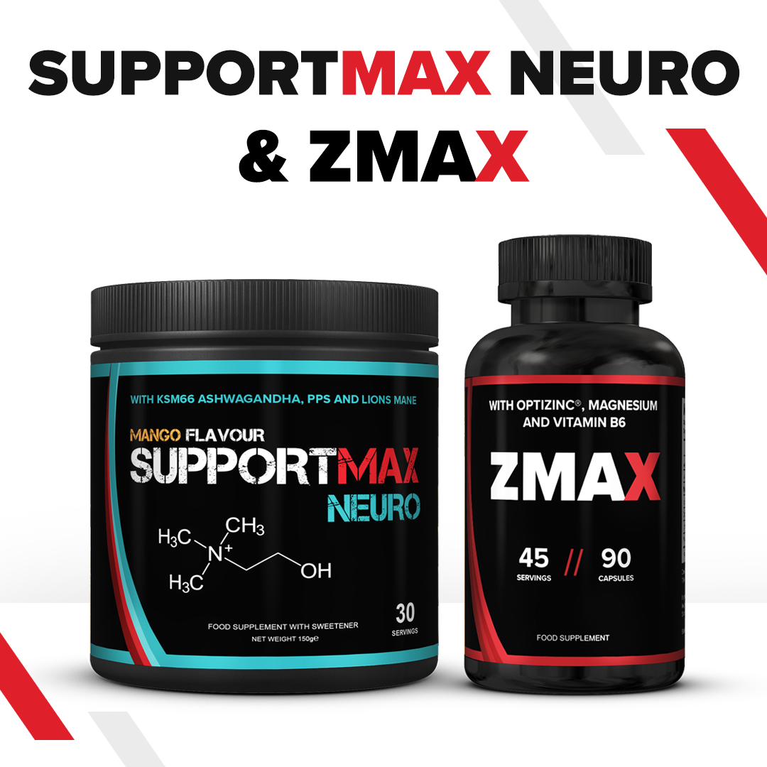 SupportMAX Neuro + ZMAX Bundle – Strom Sports Nutrition